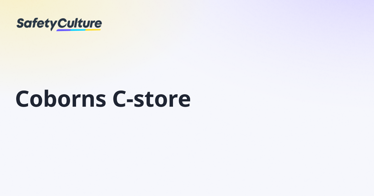 Coborns C-store | Free Template